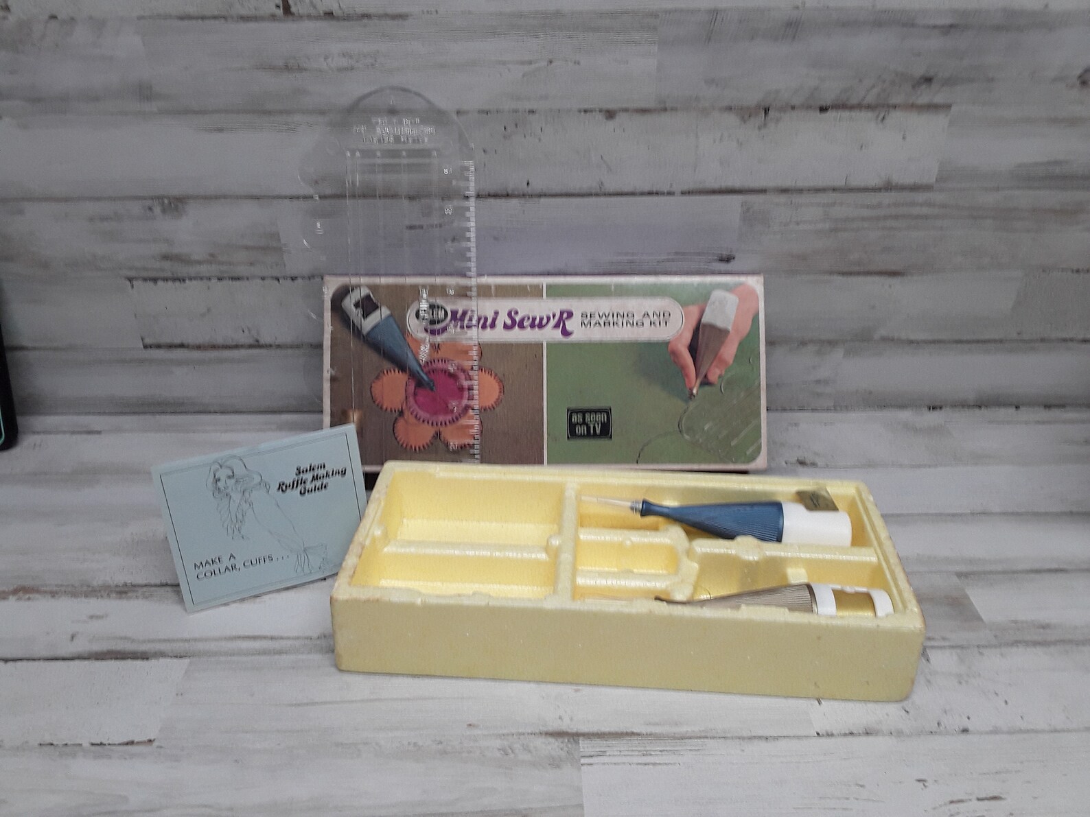 Mini Sew'r..sewing and Marking Kit as Seen on TV Easy Wool Applique ...