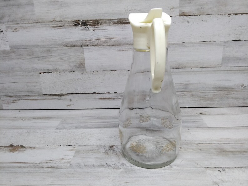 Vintage Syrup Dispenser Bottle Jar Coffee Creamer Jug / | Etsy