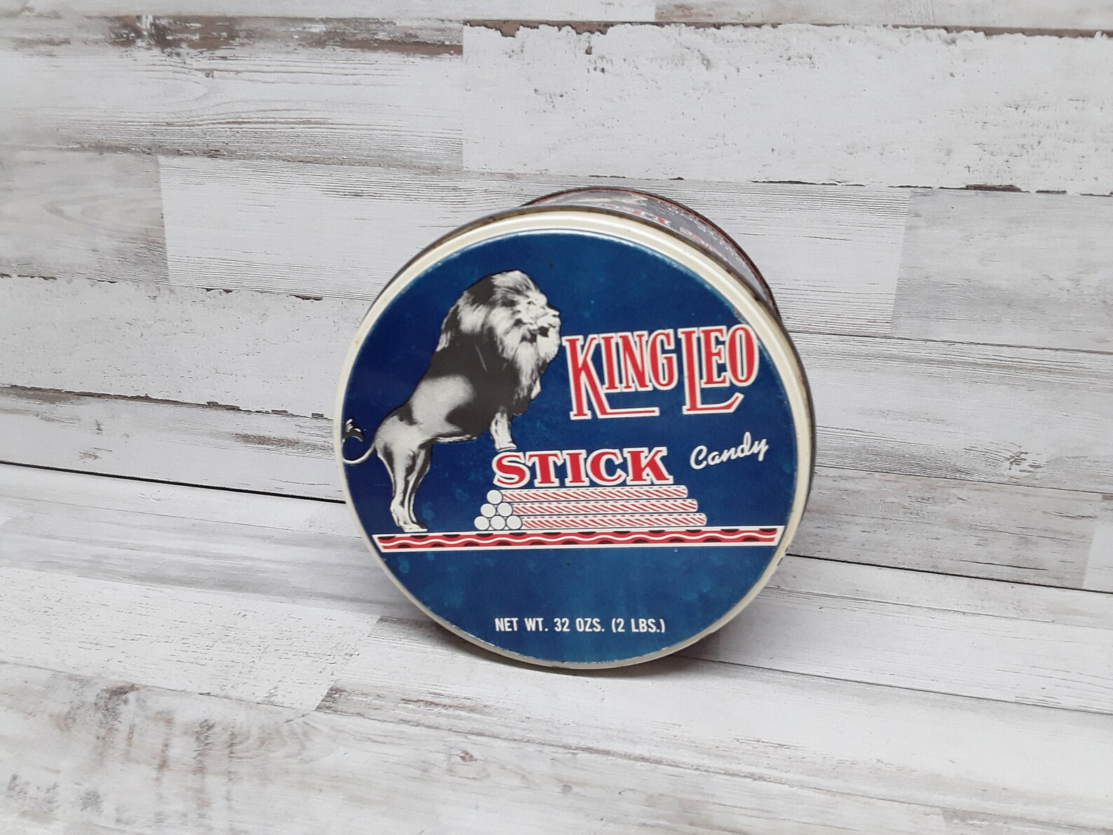 King Leo Stick Candy Standard Candy Co Nashville TN / Red - Etsy