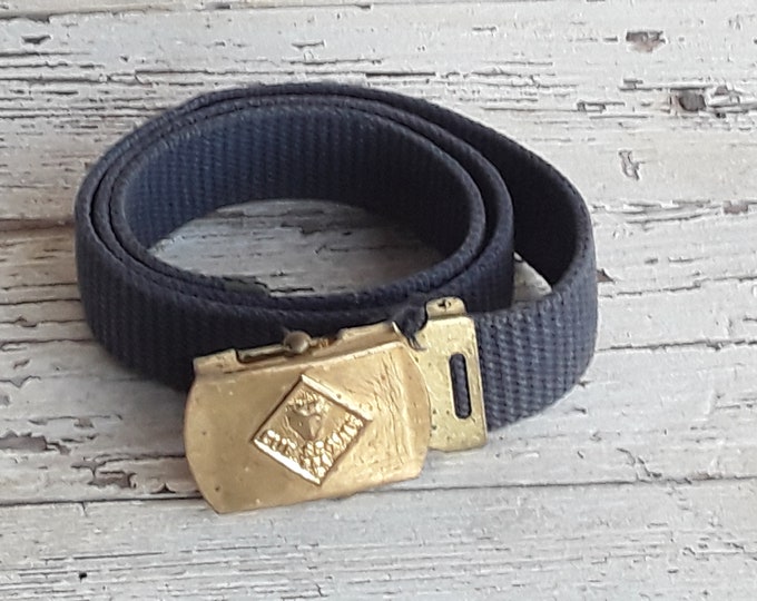 Vintage Cub Scouts Belt Blue Cub Scouts Belt 1950s Cub Scouts - Etsy