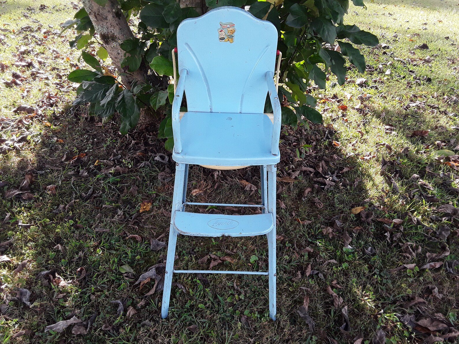 Amsco Doll-e-hichair Baby Doll Metal High Chair Vintage Toy Vintage Toy ...