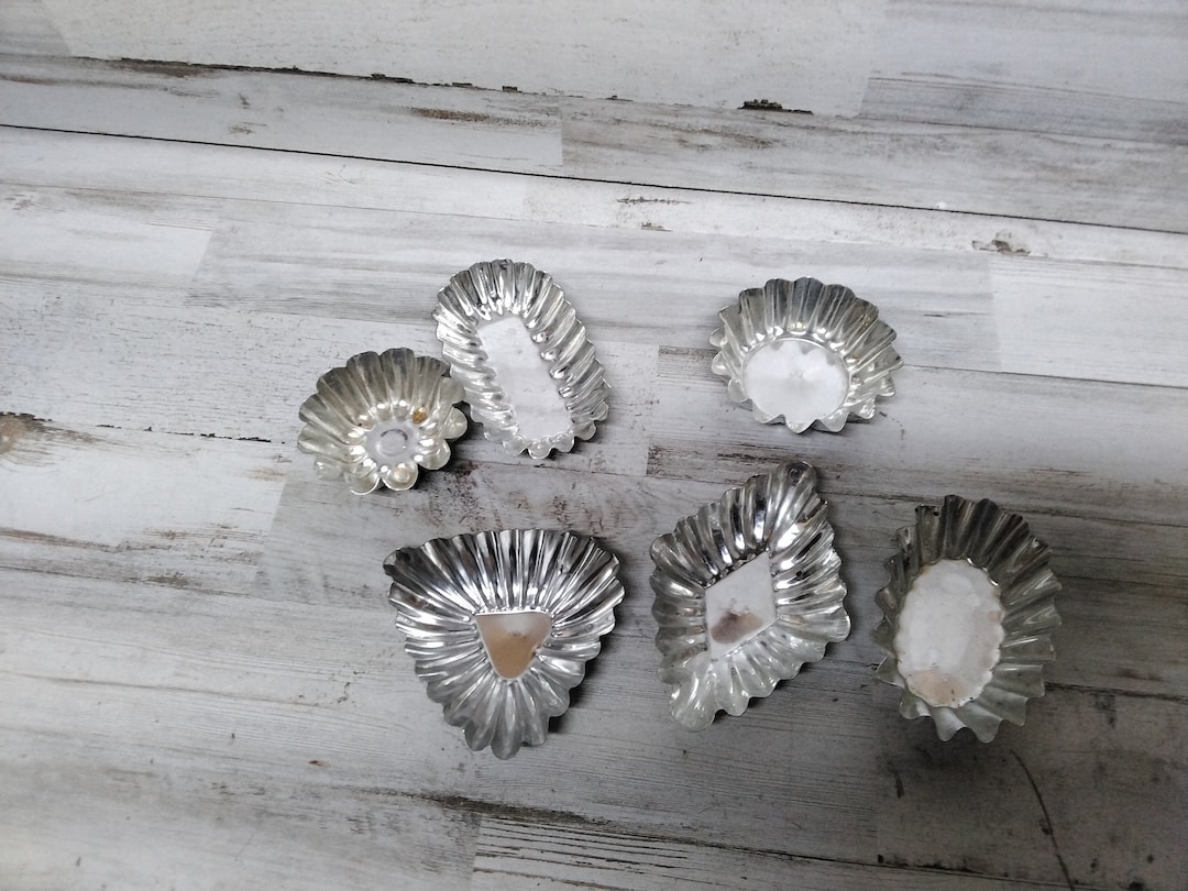 Vintage Swedish Tart Tin Sets / Mini Baking Molds / for Desserts ...