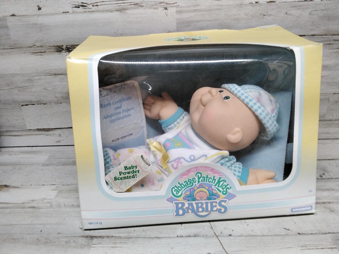 Vintage 1986 Cabbage Patch Kids Babie / Baby Powder Scent / 1987 ...