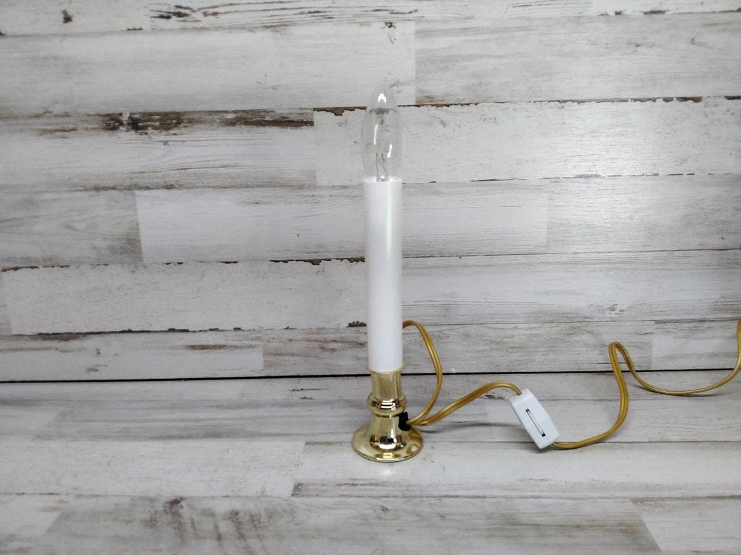 Electric Candle Stick Light/lamp / Night Light / Candle in the Window ...
