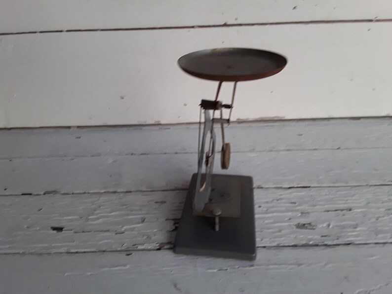 Vintage Gray Hamilton Scale Industrial Steampunk Decor Collectible ...