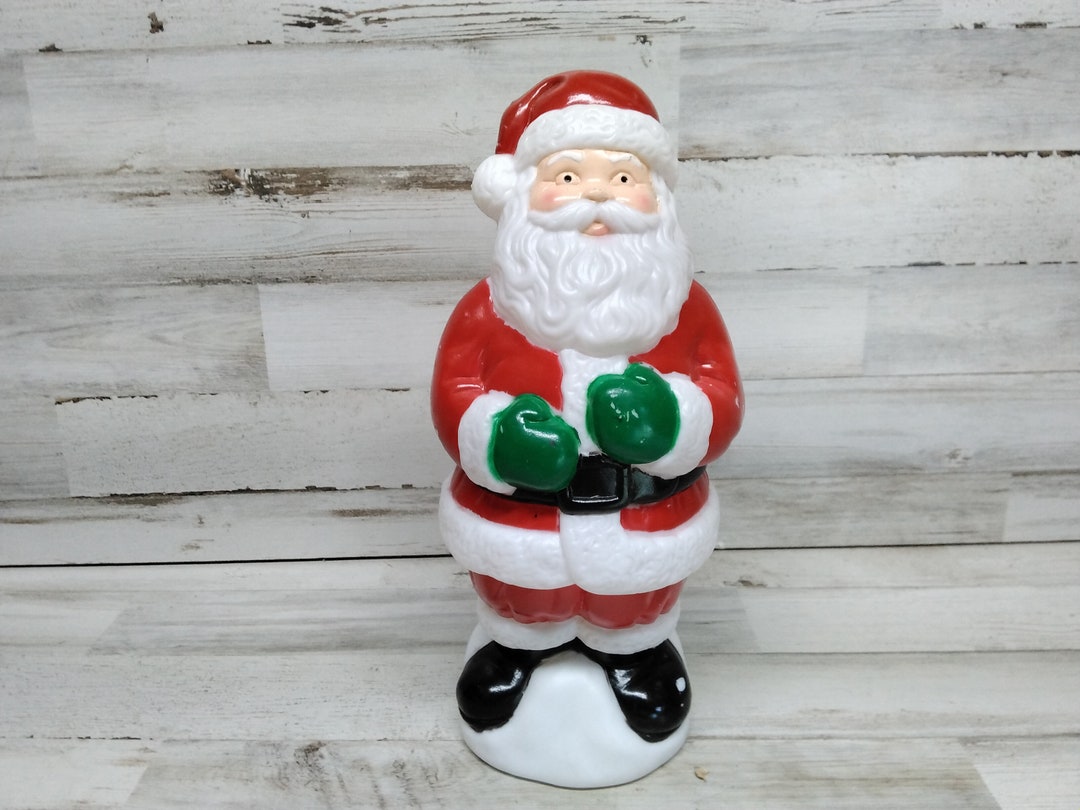 Vintage General Foam Small Santa / Tabletop Christmas Decor / Santa ...