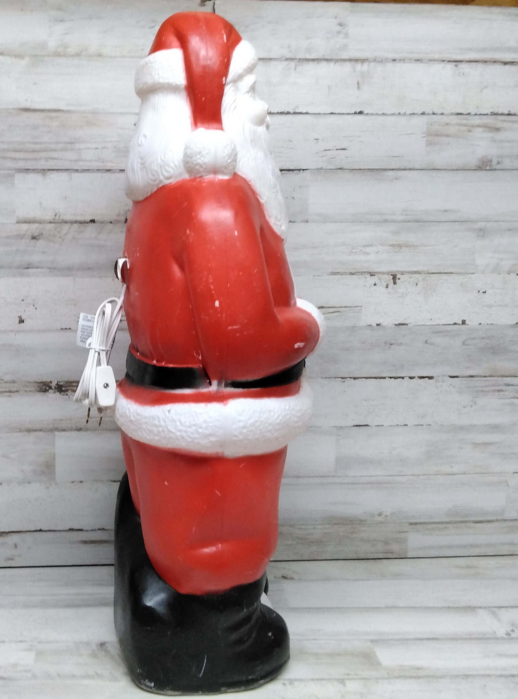 Union Products Inc. Blow Mold Santa Claus Vintage Blowmold - Etsy