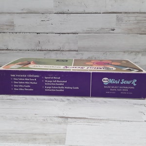 Mini Sew'r..sewing and Marking Kit as Seen on TV Easy Wool Applique ...