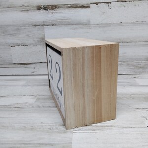 Block Calendar / Big Block Calendar / Desk Calendar / Farmhouse Decor ...