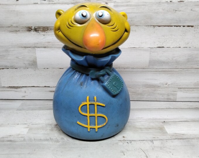 Vintage 1960s Auburn Tiger Football Mascot Coin Bank Mid Century MCM ...