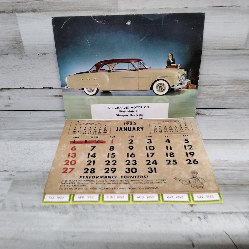 2026 Old Car Calendars - Etsy
