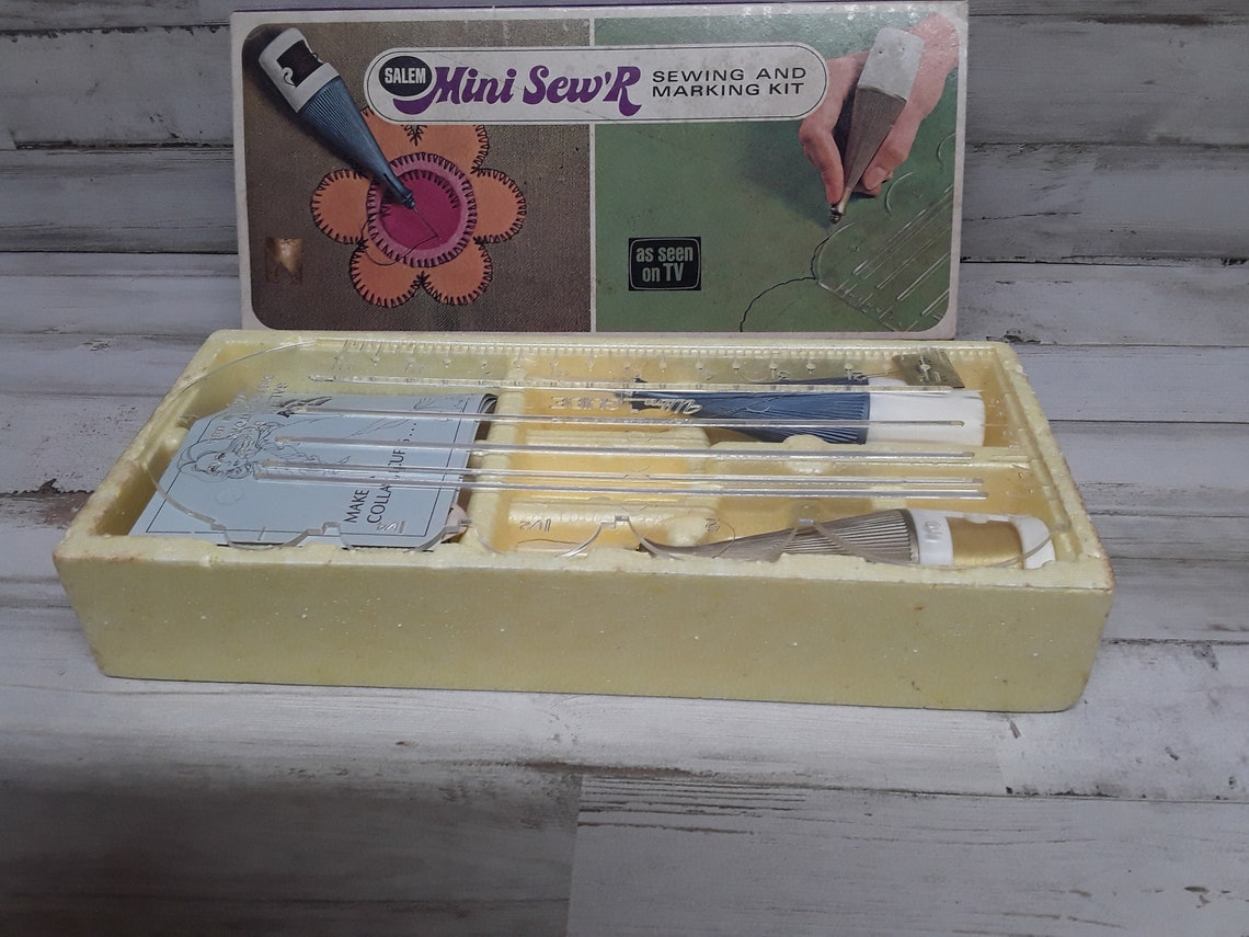 Mini Sew'r..sewing and Marking Kit as Seen on TV Easy Wool - Etsy