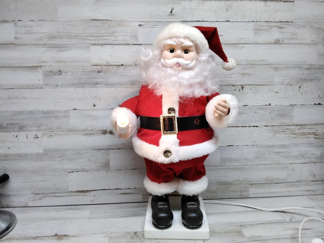 Vintage Telco Creations Amitimated Santa Claus Electric Amitimated ...