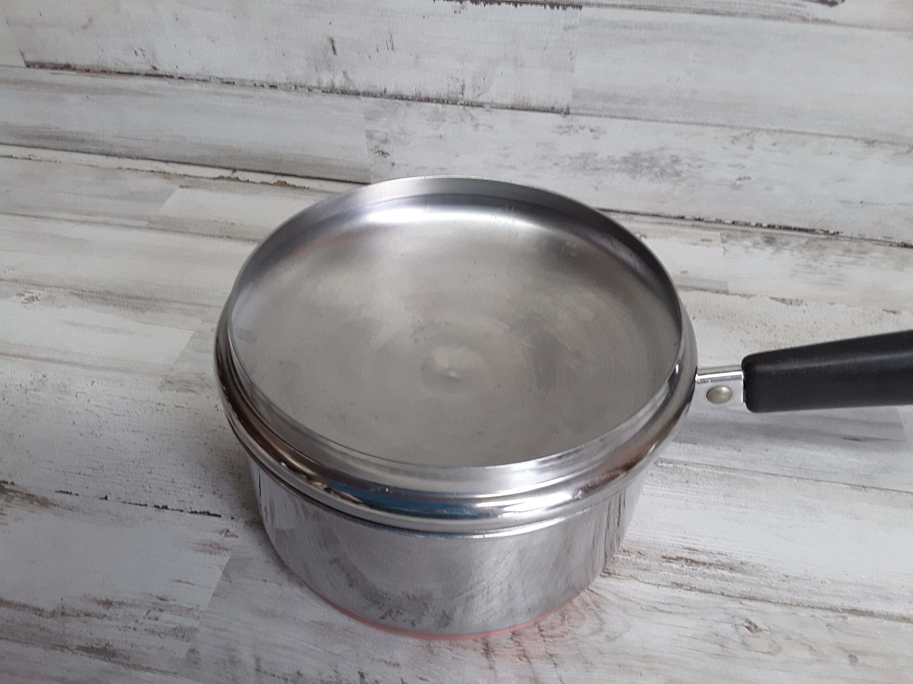 Revere Ware 1 Quart Sauce Pan / Copper Bottom Pot / 1901 | Etsy