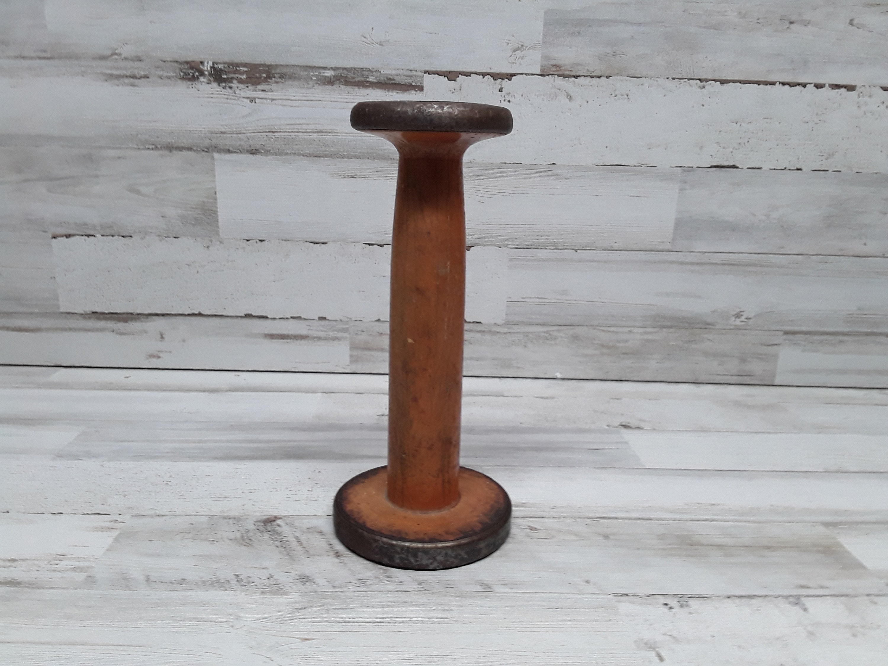 Primitive Bobbin Spool Wooden Bobbin/wire Spool Sewing Room | Etsy