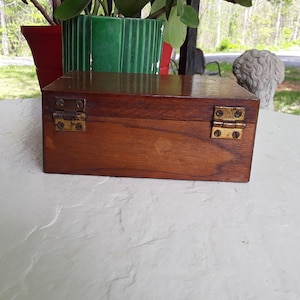 Soild Wood Small Hand Bang Bang Storage Box Handmade - Etsy