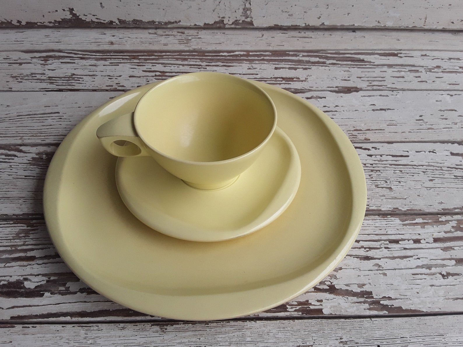 Vintage Melmac Boonton Dinnerware - 3 Pieces Boonton Boontonware ...