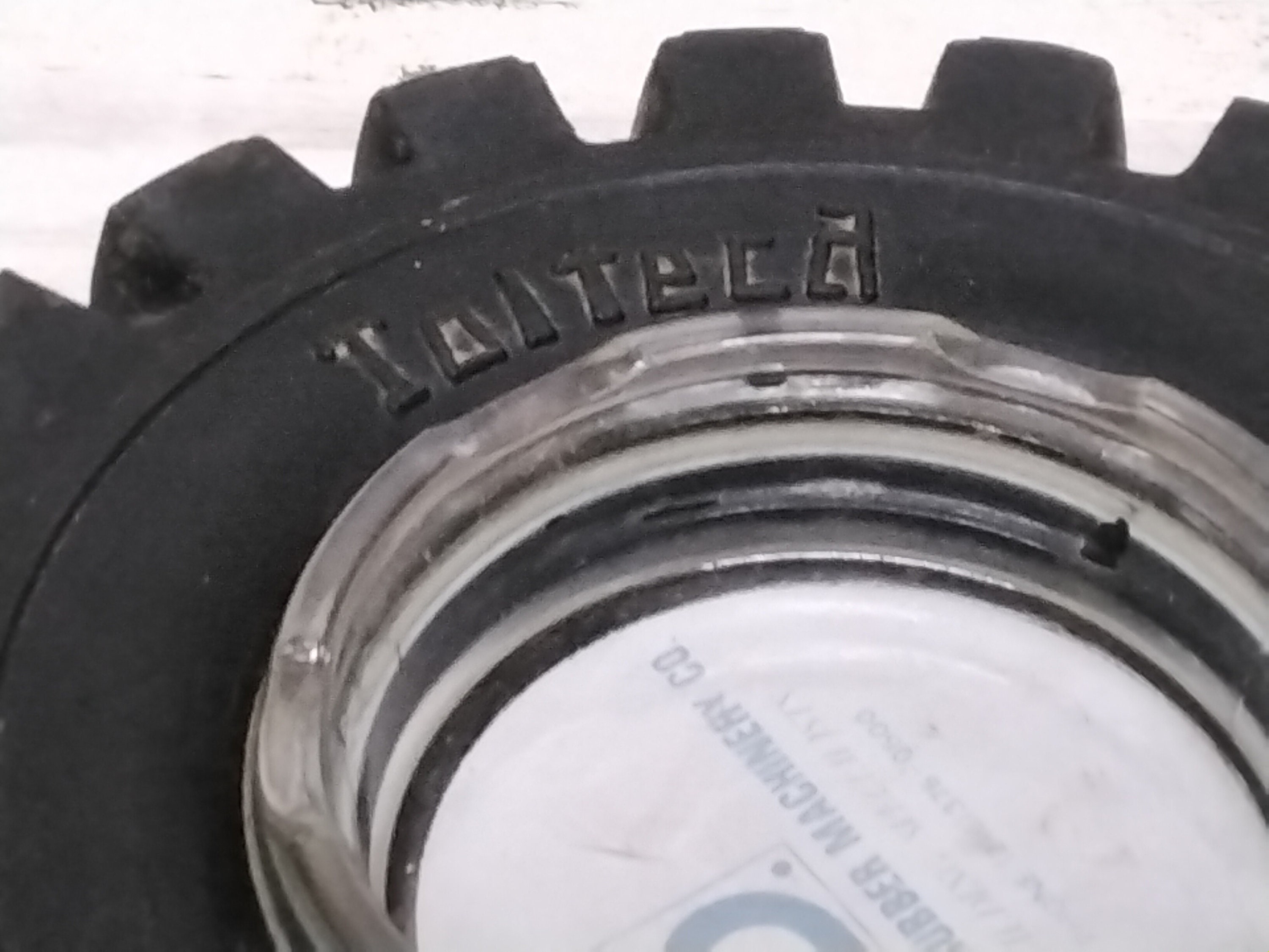 Vintage Rubber Tire Ashtray Dependable Rubber Machinery Co. Cleveland ...