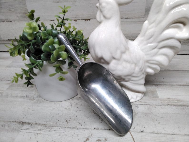 Cuchara de aluminio vintage / Cucharas vintage / Cucharas / Cucharas de ...