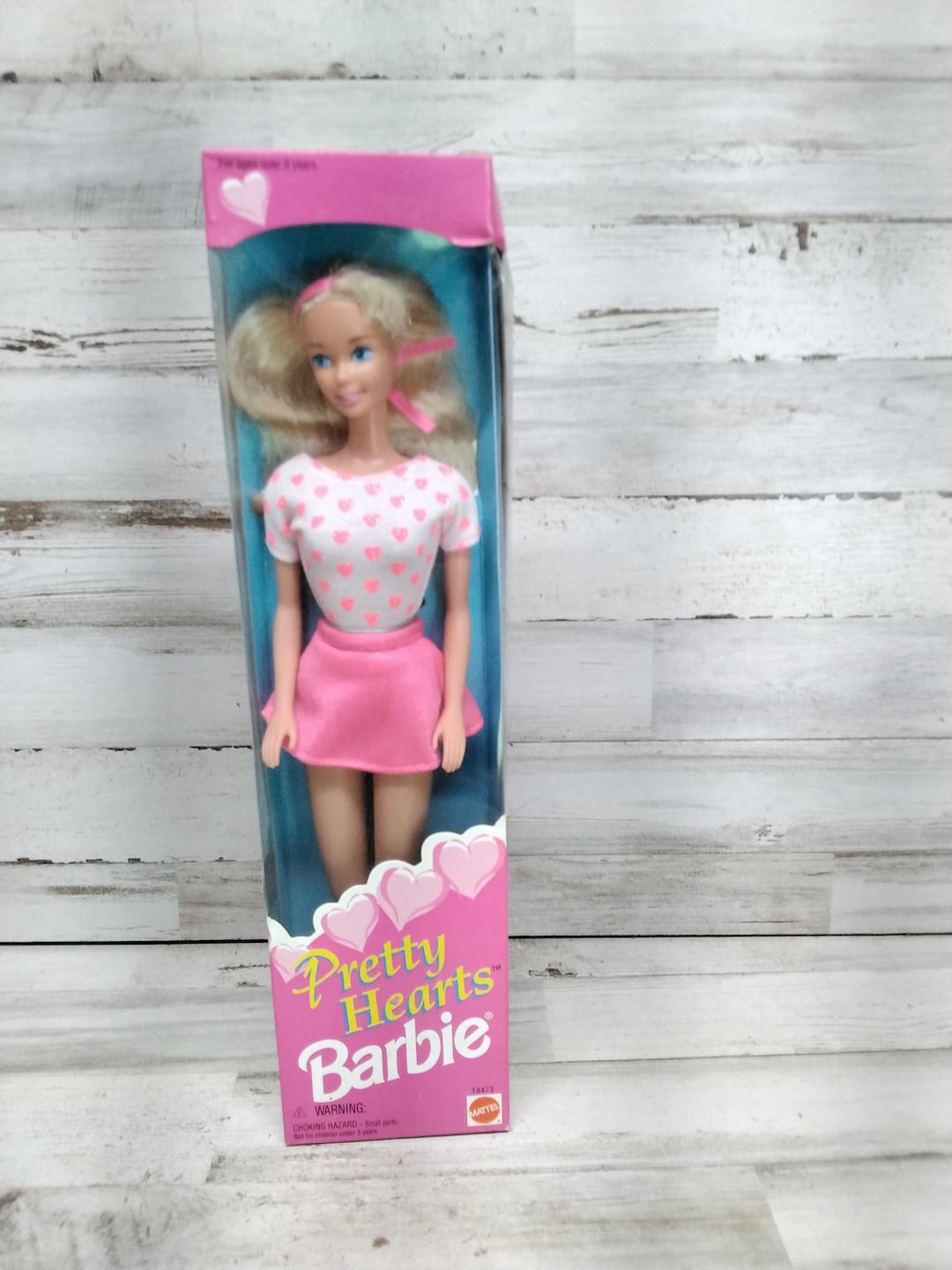 Vintage 1995 NOS Pretty Hearts Barbie Doll / NOS Vintage Barbie Dolls ...