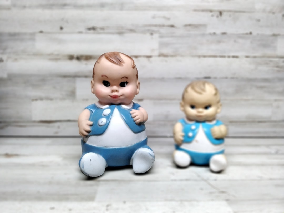 Vintage Set of Uneeda Doll 1967 / Uneeda "plum Pees" Rubber Squeak Doll ...