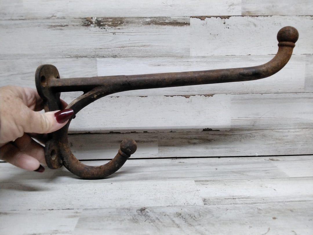 Antique Mule Harness Hanger / Cast Iron Hangers / Mule Horse Lovers ...