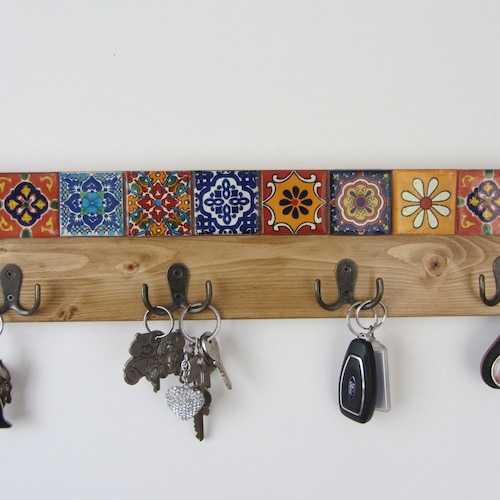 Mexican Style Reclaimed Wood Coat Hooks / Robe Hooks / Key - Etsy