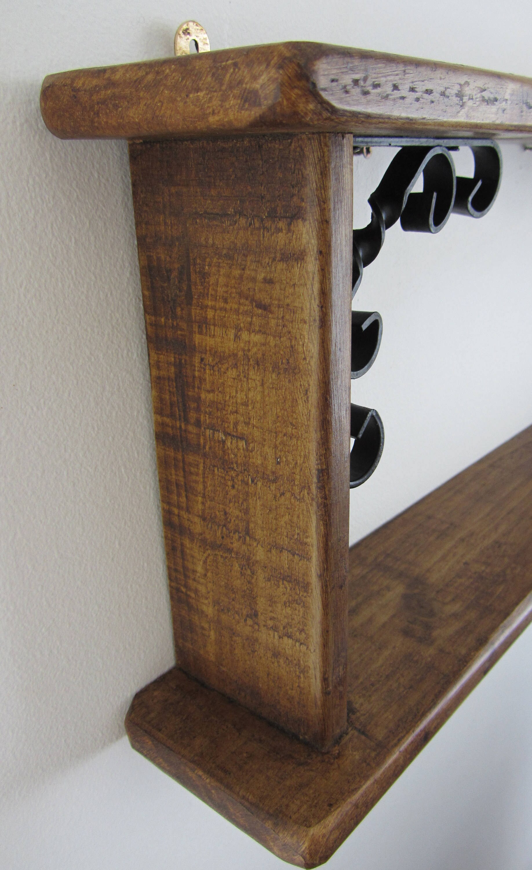 Rustic Shabby Chic Reclaimed Pallet Wood Shelf / Spice Rack - Etsy UK