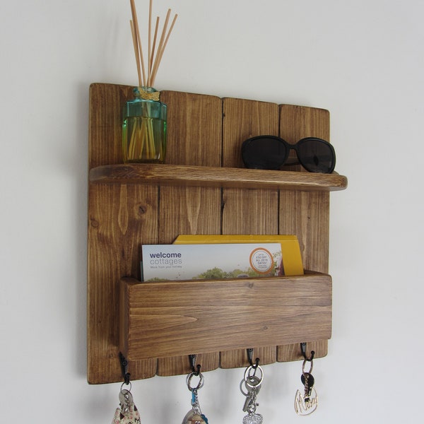 Rustic Key Hook - Etsy