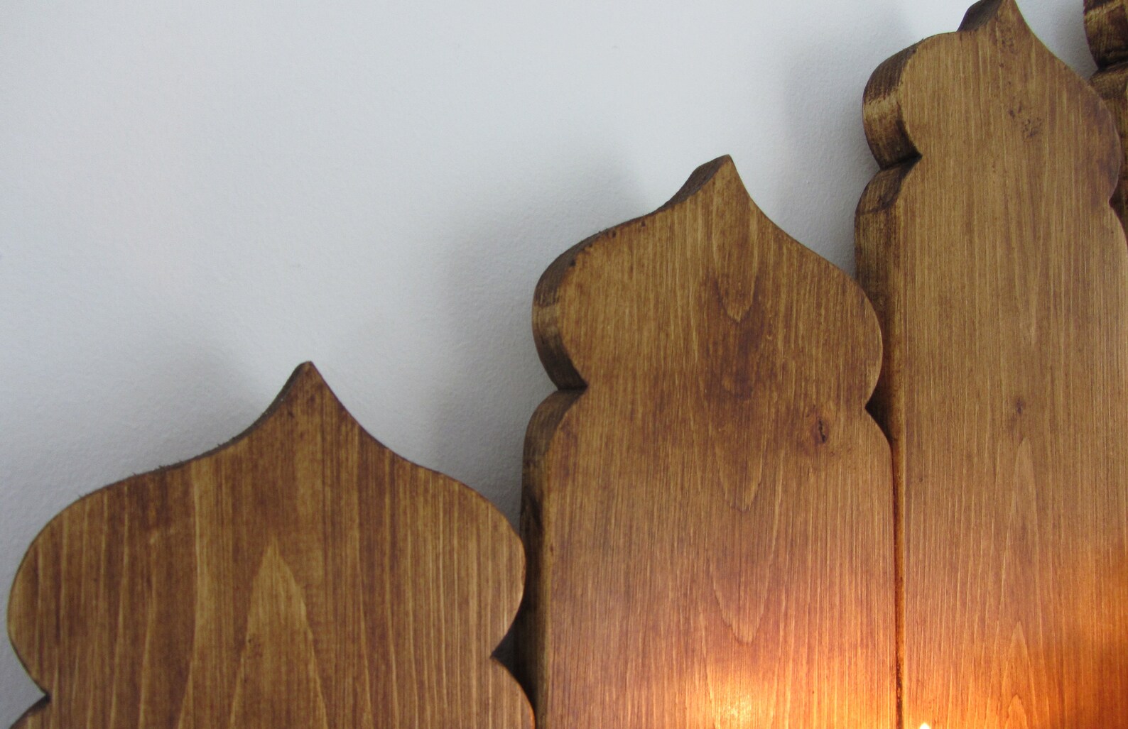 82 Cm Moroccan Dome Reclaimed Pallet Wood Floating Shelf | Etsy