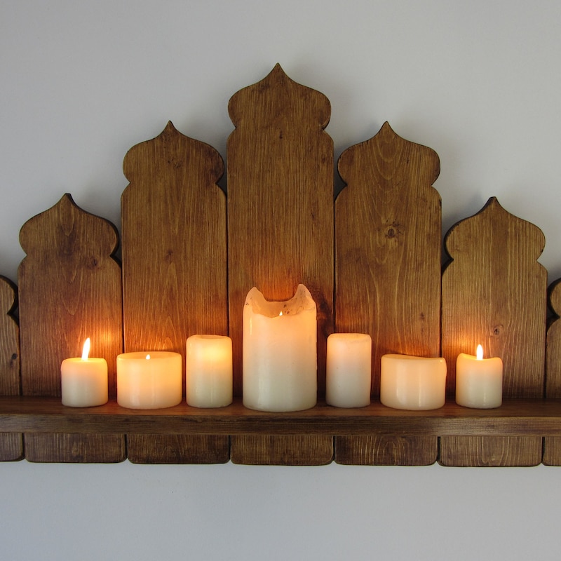 Candle Shelf - Etsy