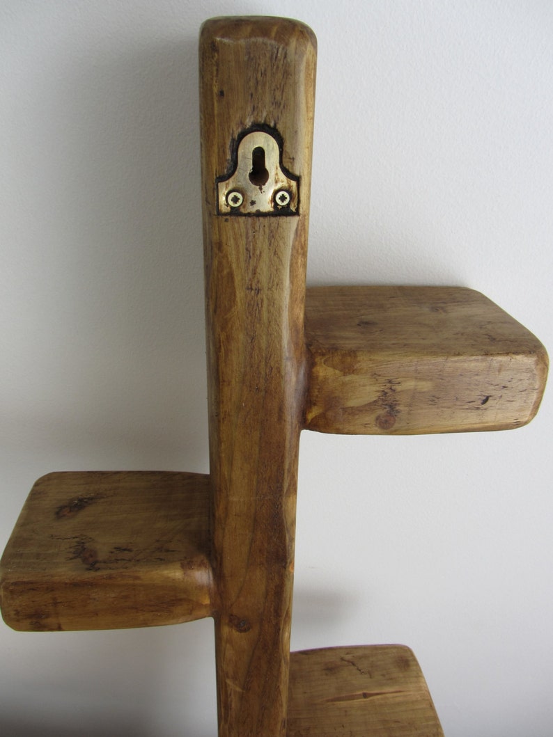 74 Cm Rustic Reclaimed Plank Wood Floating Shelf / Trinket - Etsy UK