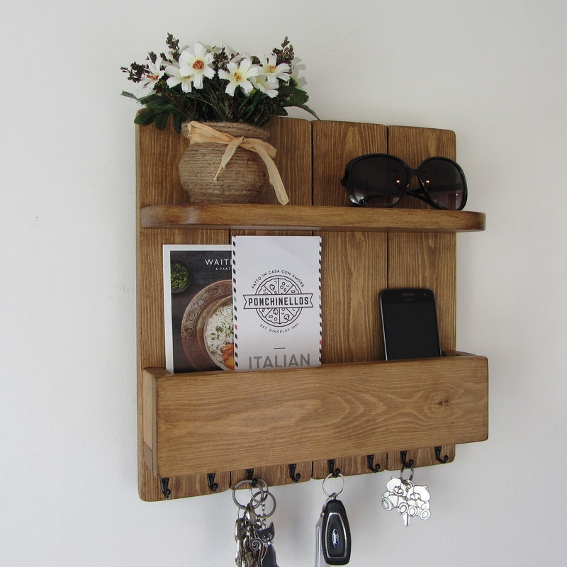 Mail and Key Holder Antique - Etsy UK