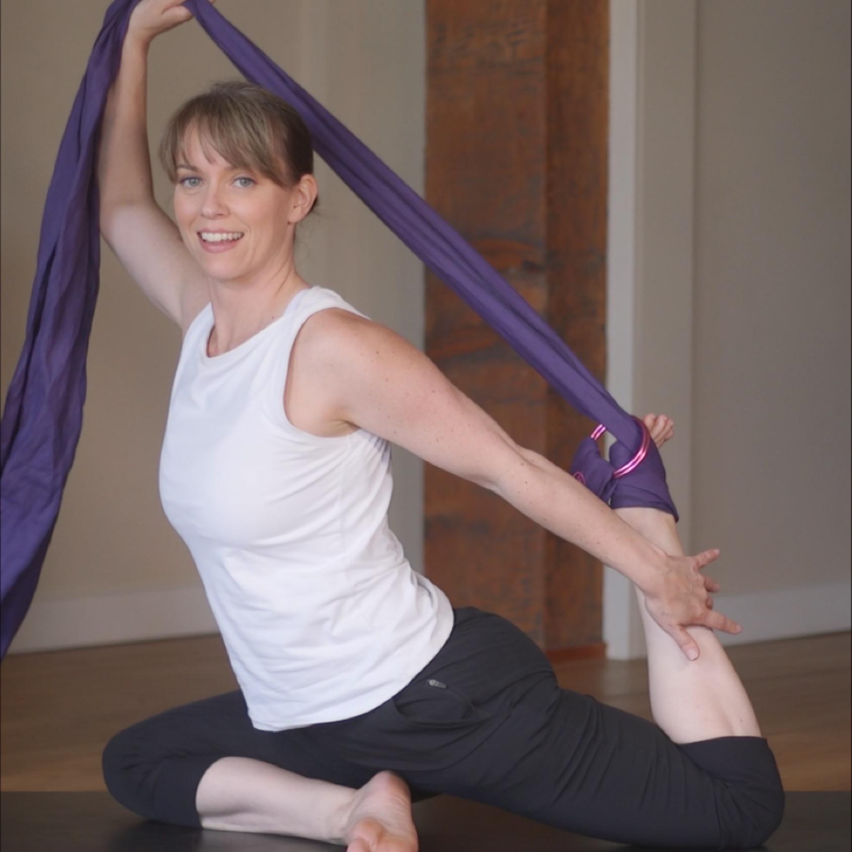 96” Meditation Belt for Sitting Comfortably | Yoga Strap | Crossed Leg ...