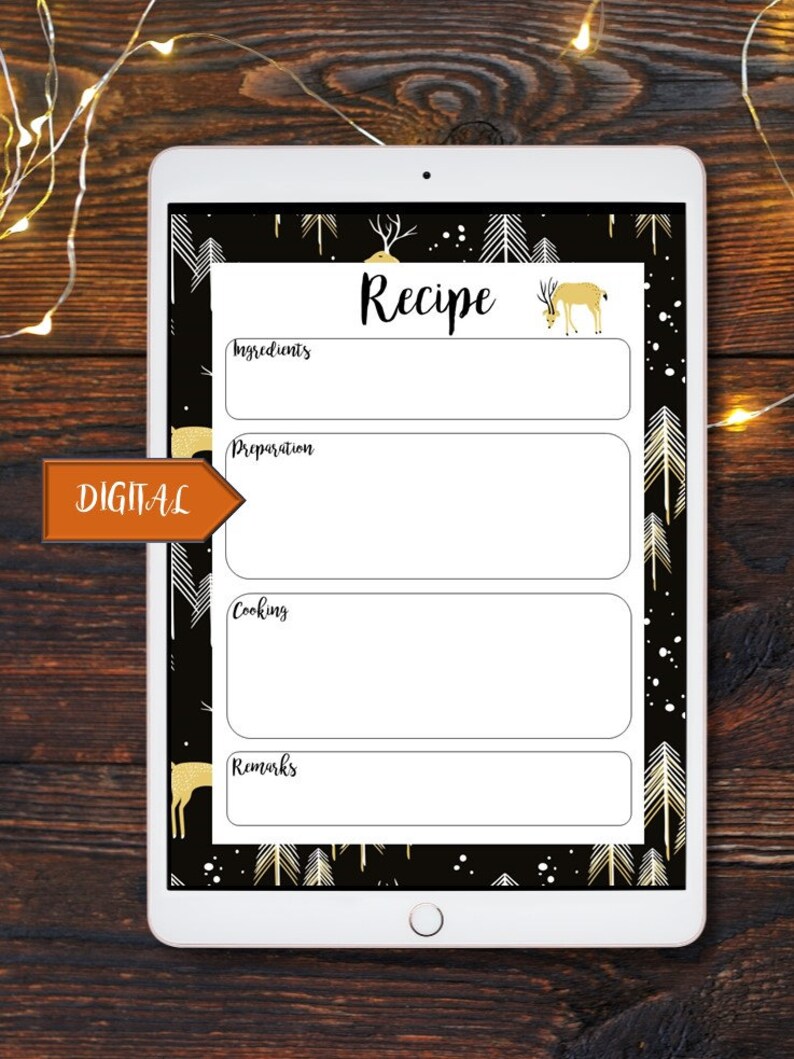 Holiday Digital Planner Digital Planner Goodnotes Planner - Etsy