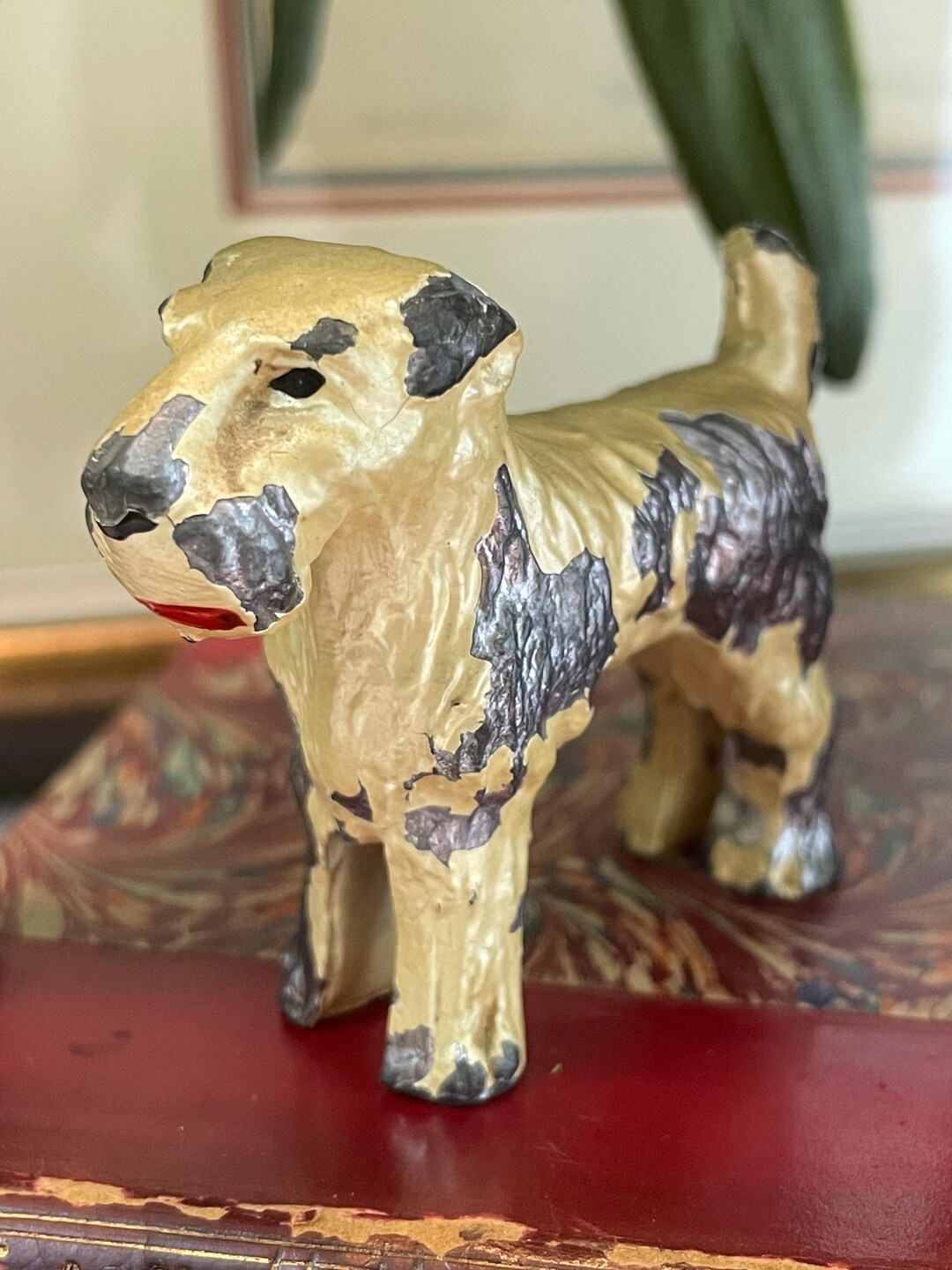 Vintage Metal Schnauzer Collectible Dog Figurine Gift for Dog Lover ...