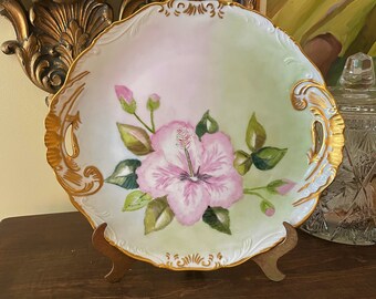 Painted China Plate - Etsy