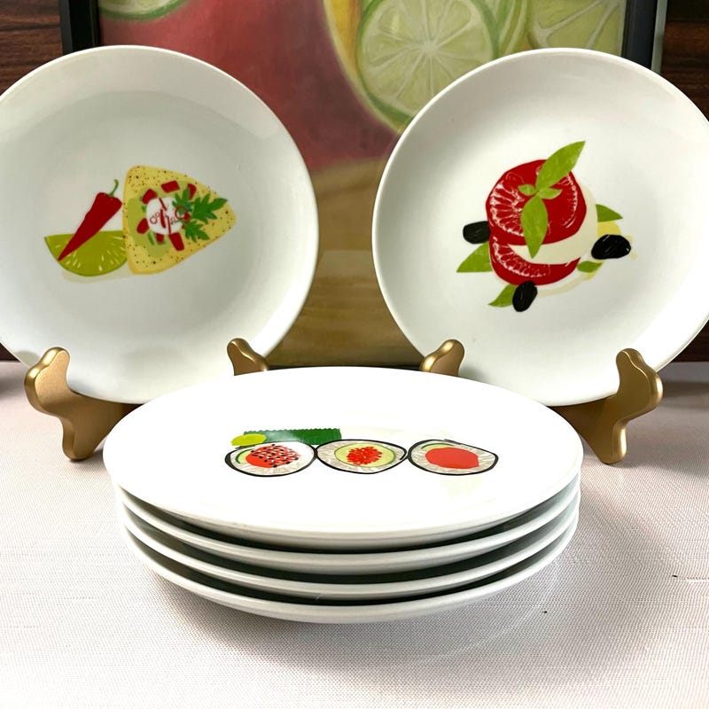 Appetizer Plates - Etsy