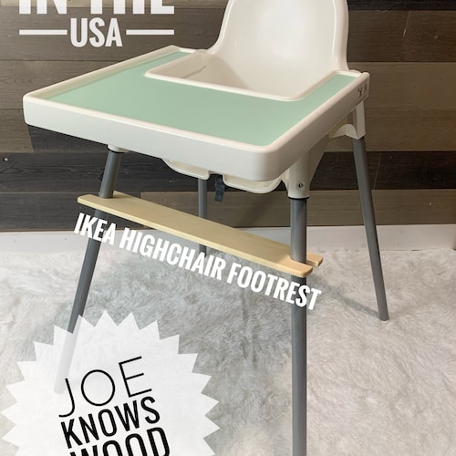 Adjustable Bamboo Footrest for Ikea Antilop High Chair | Etsy