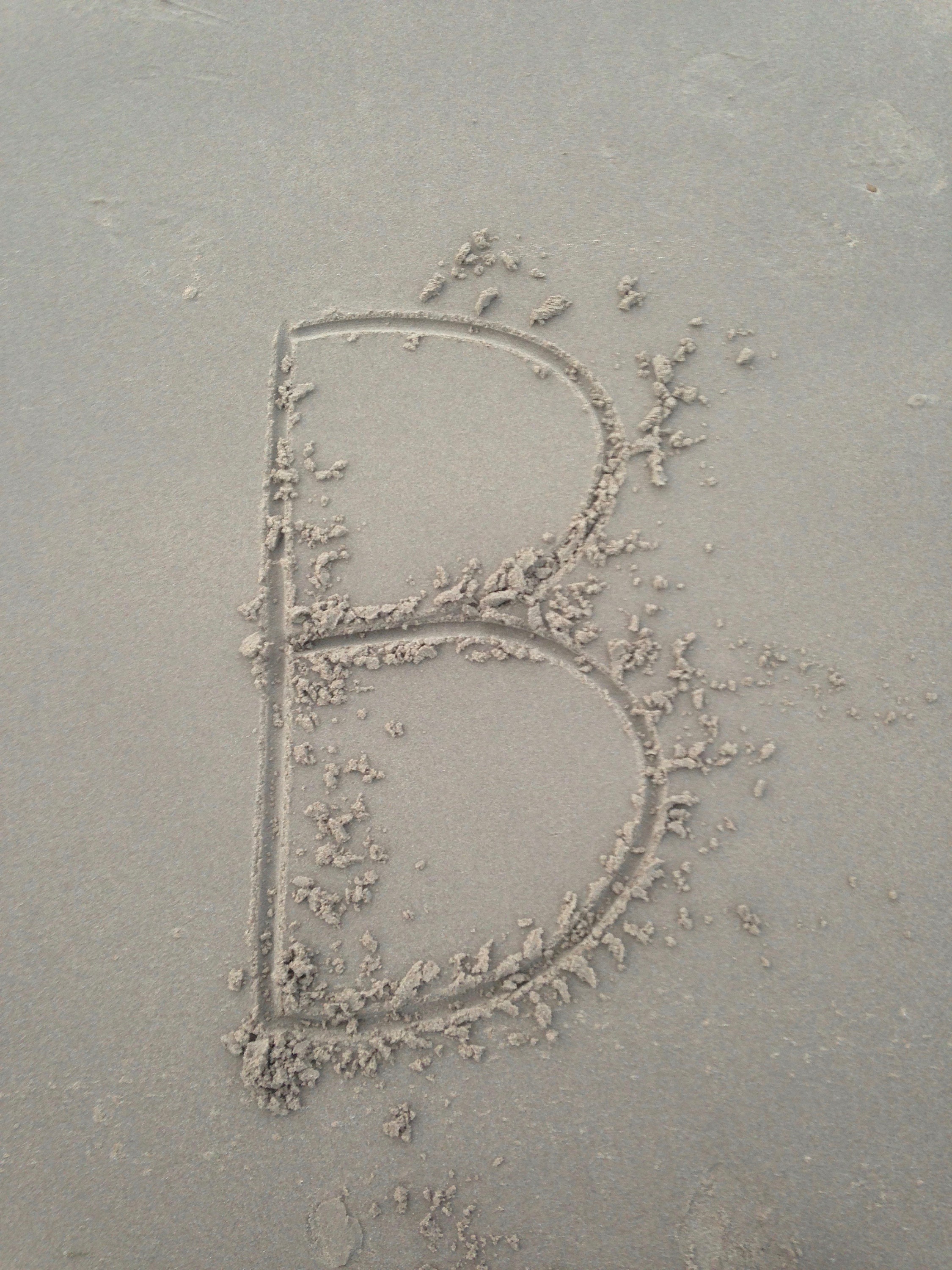 Alphabet Photos, Written in Sand, Capital Letters/uppercase, Pdf ...