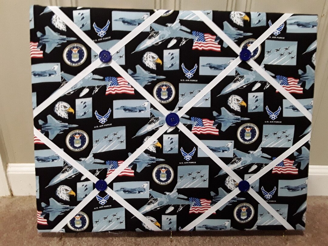 United States Air Force Themed Memory Board - Etsy