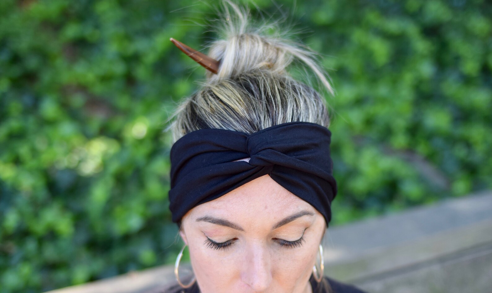 Forest Green Headbands for Women, Womens Head Bands, Yoga Headband ...