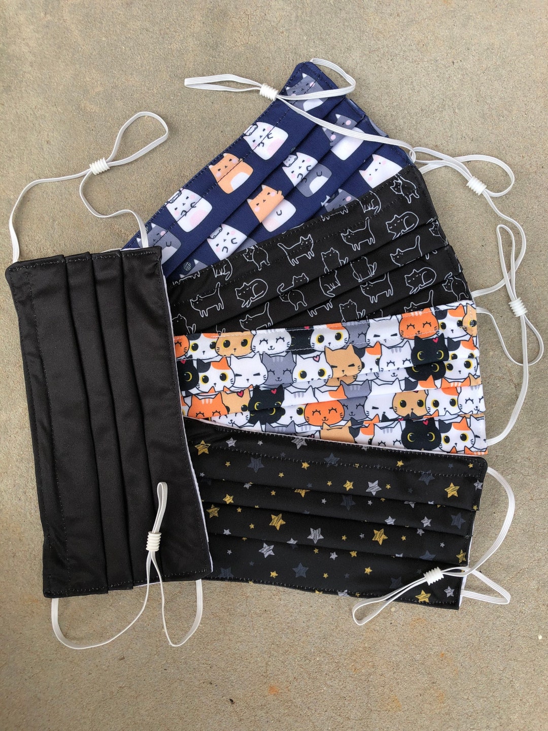 FOUR Layer Adjust Strap Nose Wire Face Mask - 4 Layer Face Mask ...