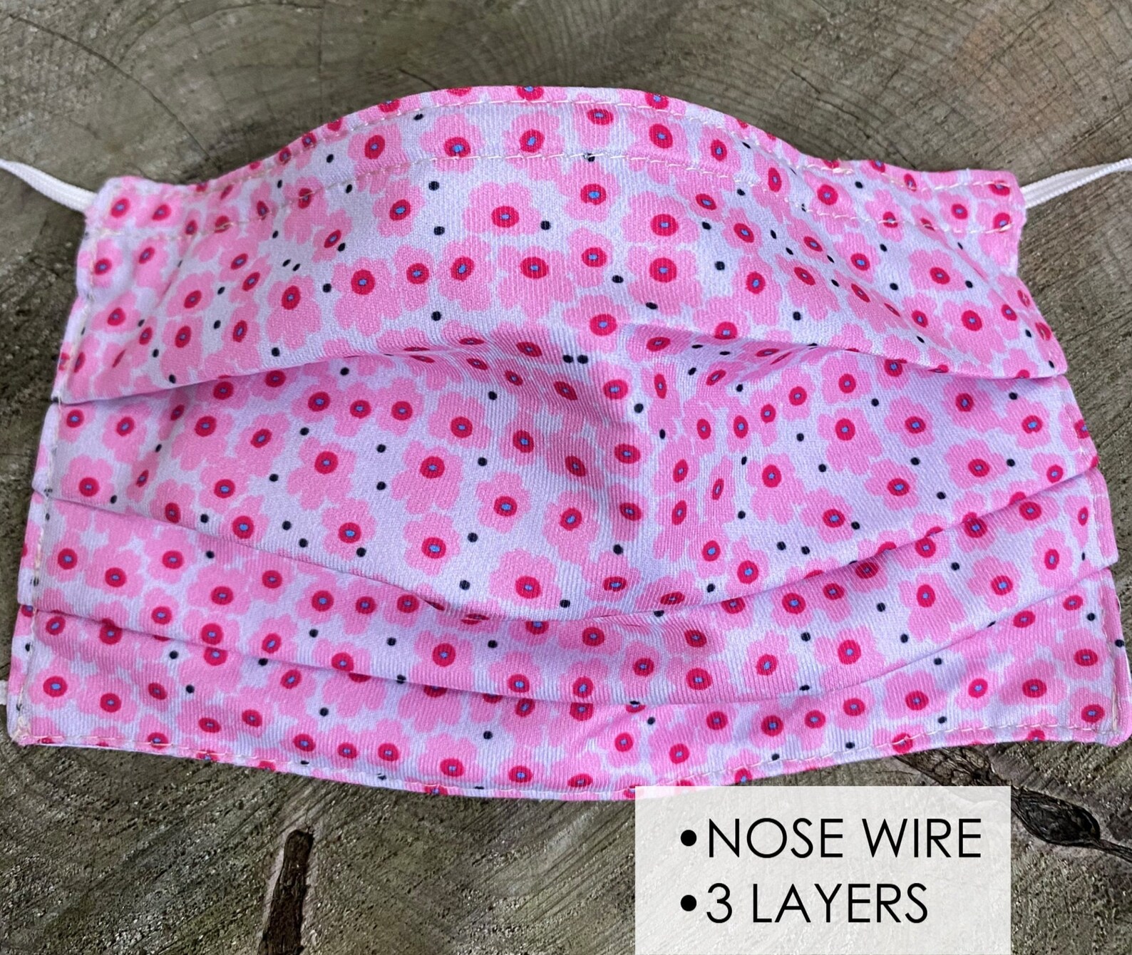 Flower face Mask Nose wire face mask Bouquet face mask 3 | Etsy