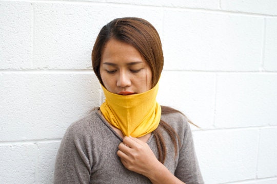 A-9 Yellow Headband Double Wide / Double Thick 100% Lycra No - Etsy