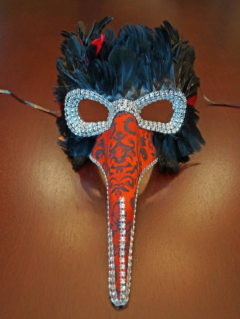 Venetian Bird Mask Etsy