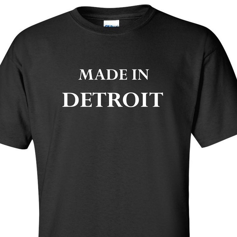 Detroit T Shirt - Etsy