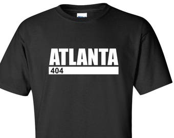 Atl Area Code Shirt - Etsy