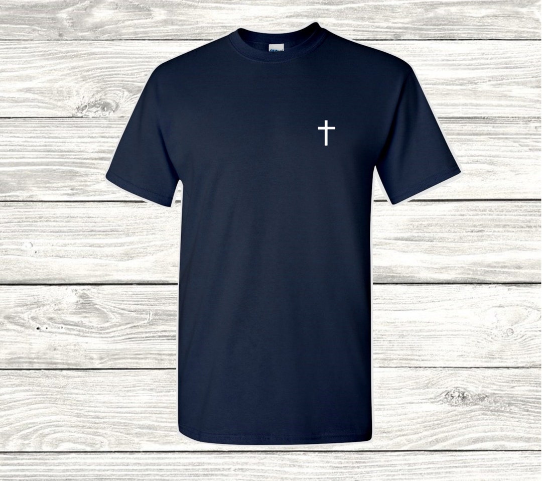 Christian Cross T-shirt Jesus Christian Church Christianity Faith Shirt ...