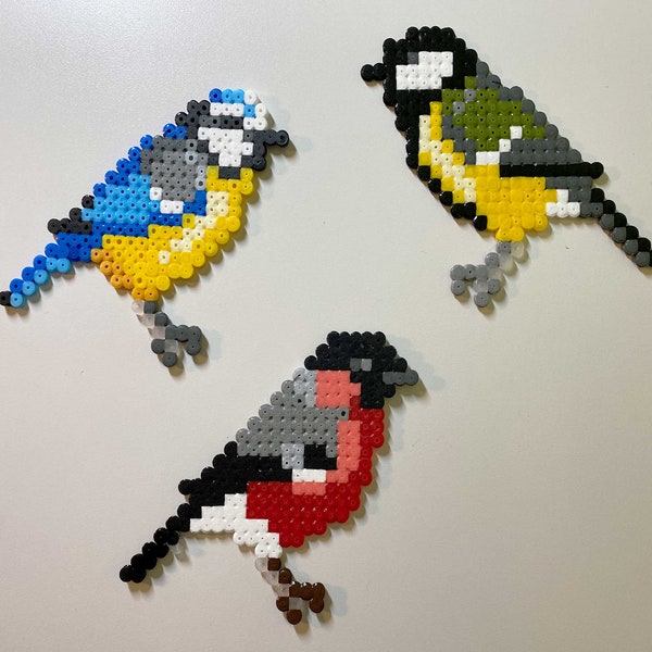 Perler Beads Birds - Etsy